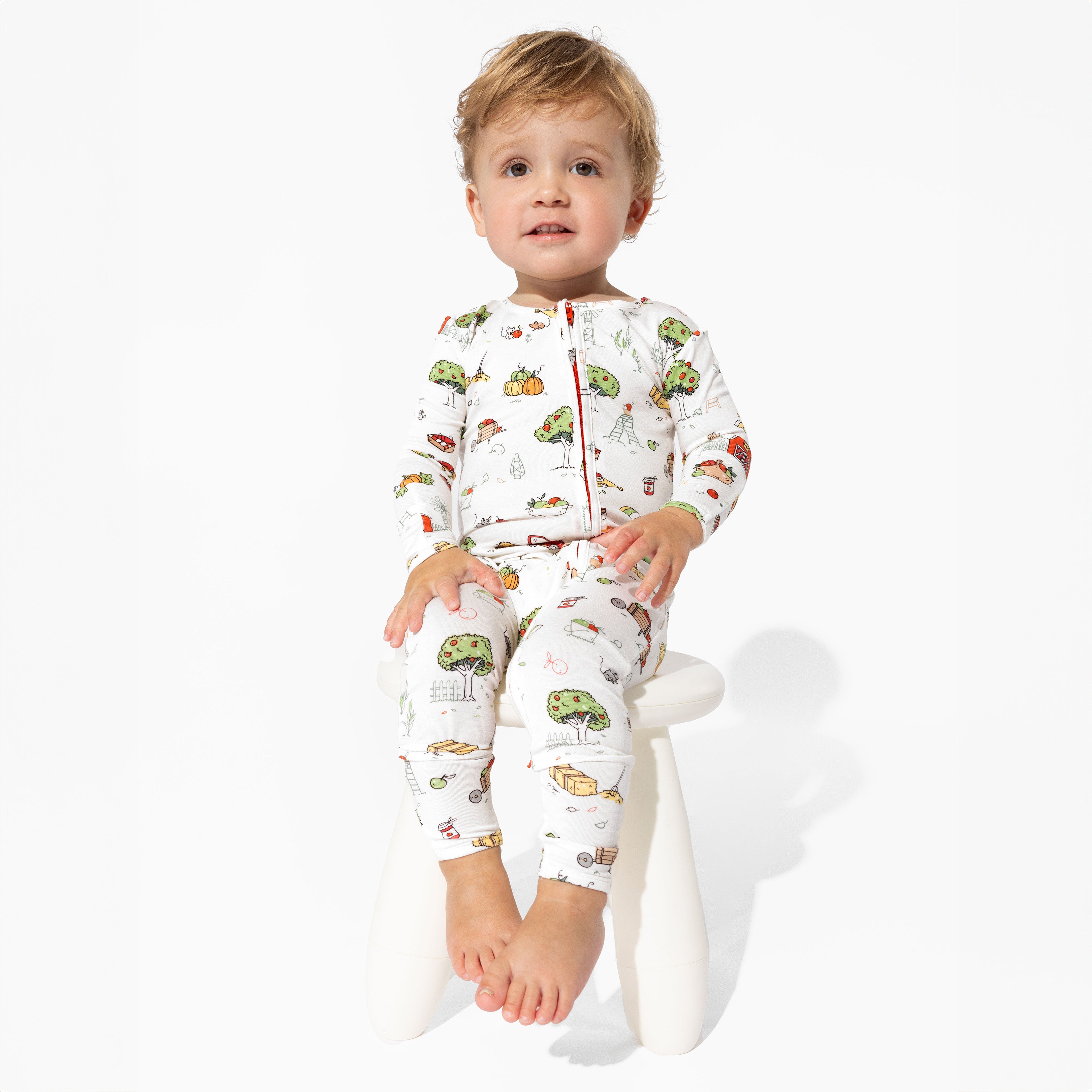 Cozy Fall Vibes Bamboo Convertible Footie for Babies | Eco-Friendly ...