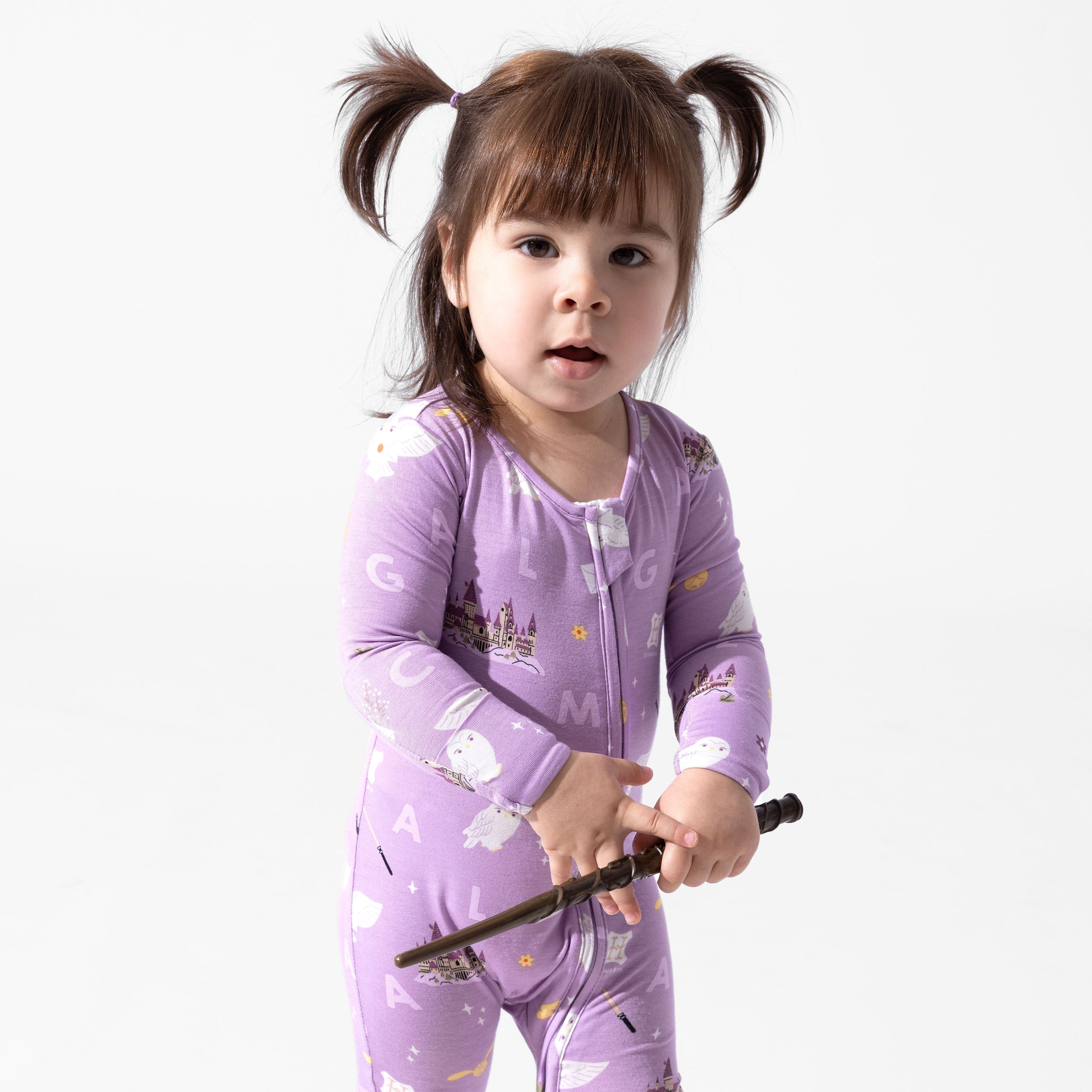 Hedwig’s Magical Mail Bamboo Footie – Soft Harry Potter Baby Pajamas ...